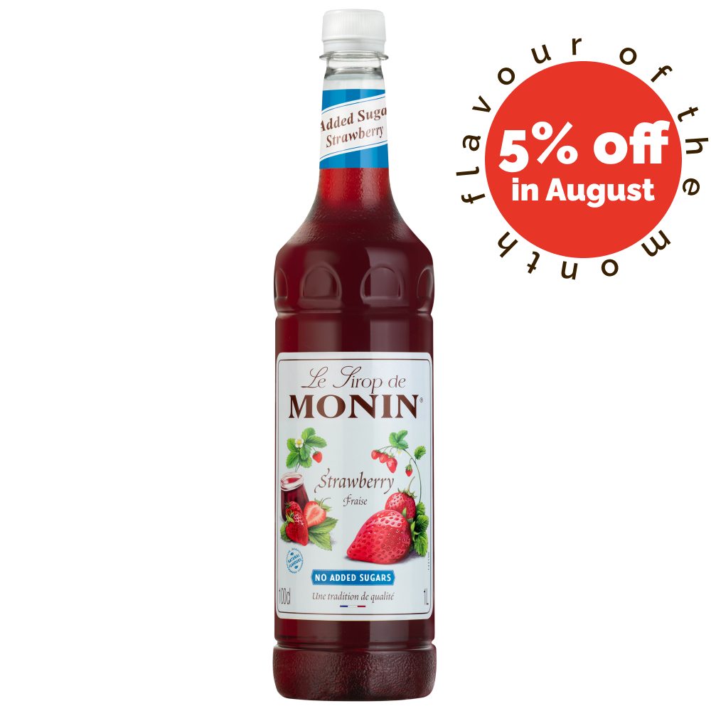 MONIN Strawberry No Added Sugar Syrup – Bennett Opie