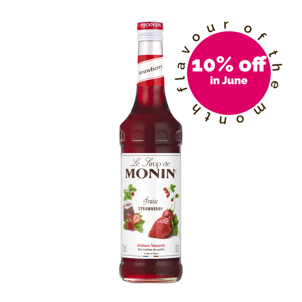 MONIN Strawberry Syrup 70cl – Bennett Opie