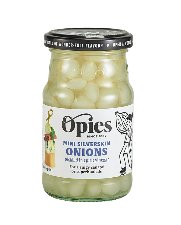 Opies Mini Silverskin Onions – Bennett Opie